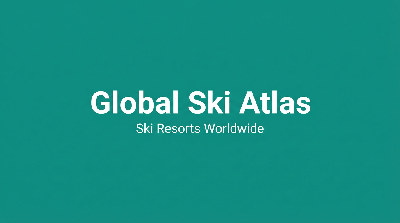 Global Ski Atlas – Your Guide to Ski Resorts Worldwide